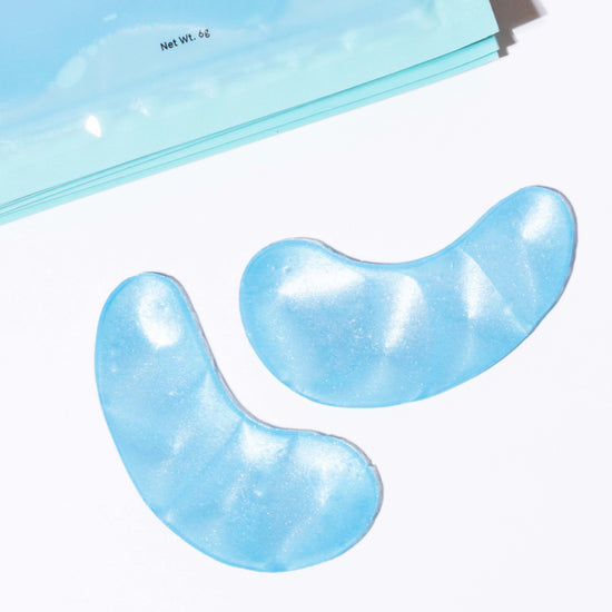 blue under eye patches for dark circles by grace & stella