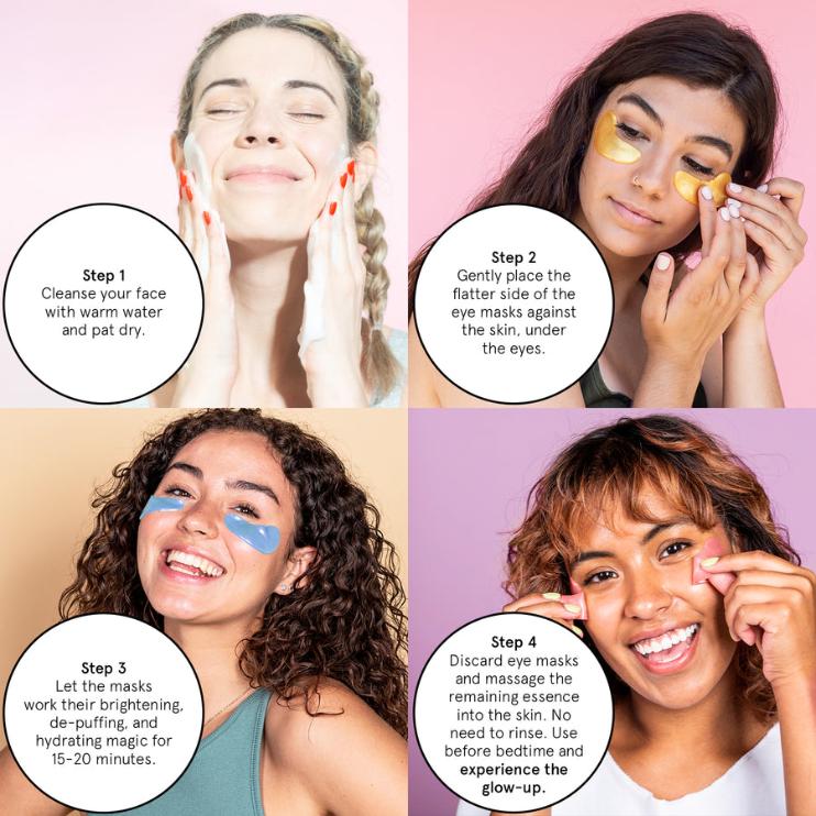 under eye masks for puffiness and wrinkles by grace and stella – grace ...
