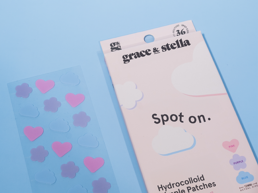 Best pimple patches with cute shapes by grace & stella