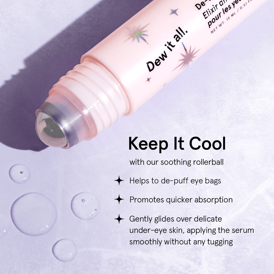 best under eye serum roller by grace & stella