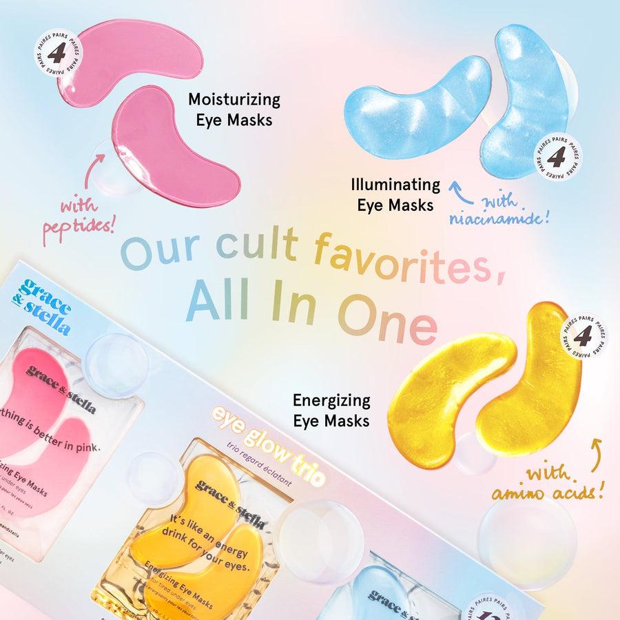 best under eye masks gift set by grace and stella – grace & stella