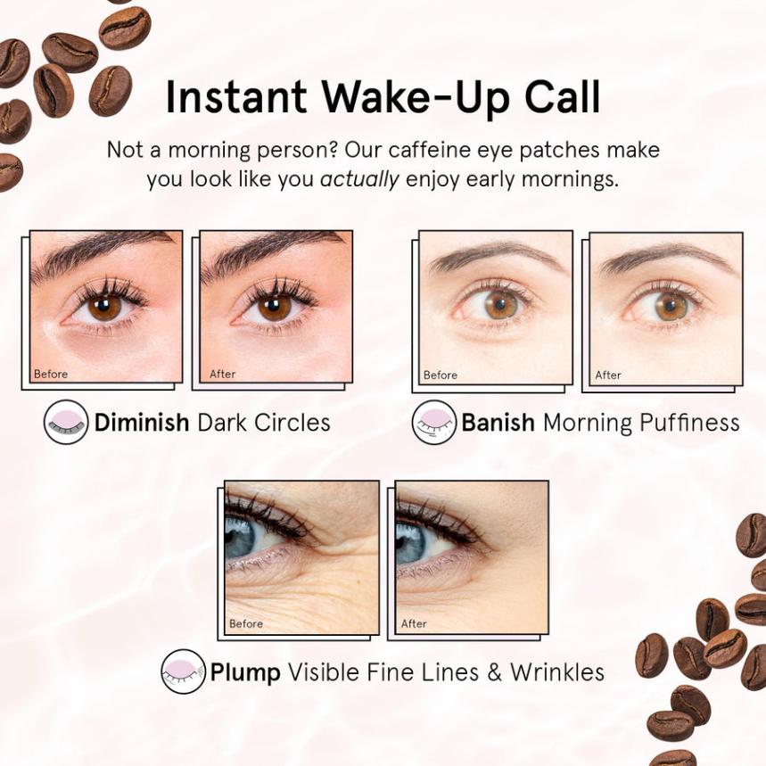 revitalizing bronze eye masks – grace & stella