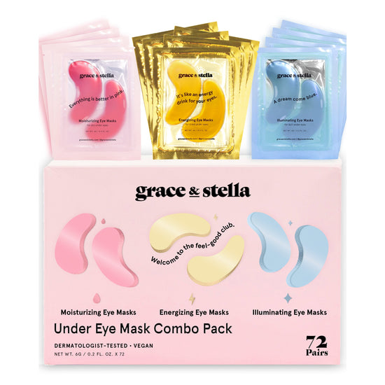 under eye masks for puffiness and wrinkles by grace and stella – grace ...