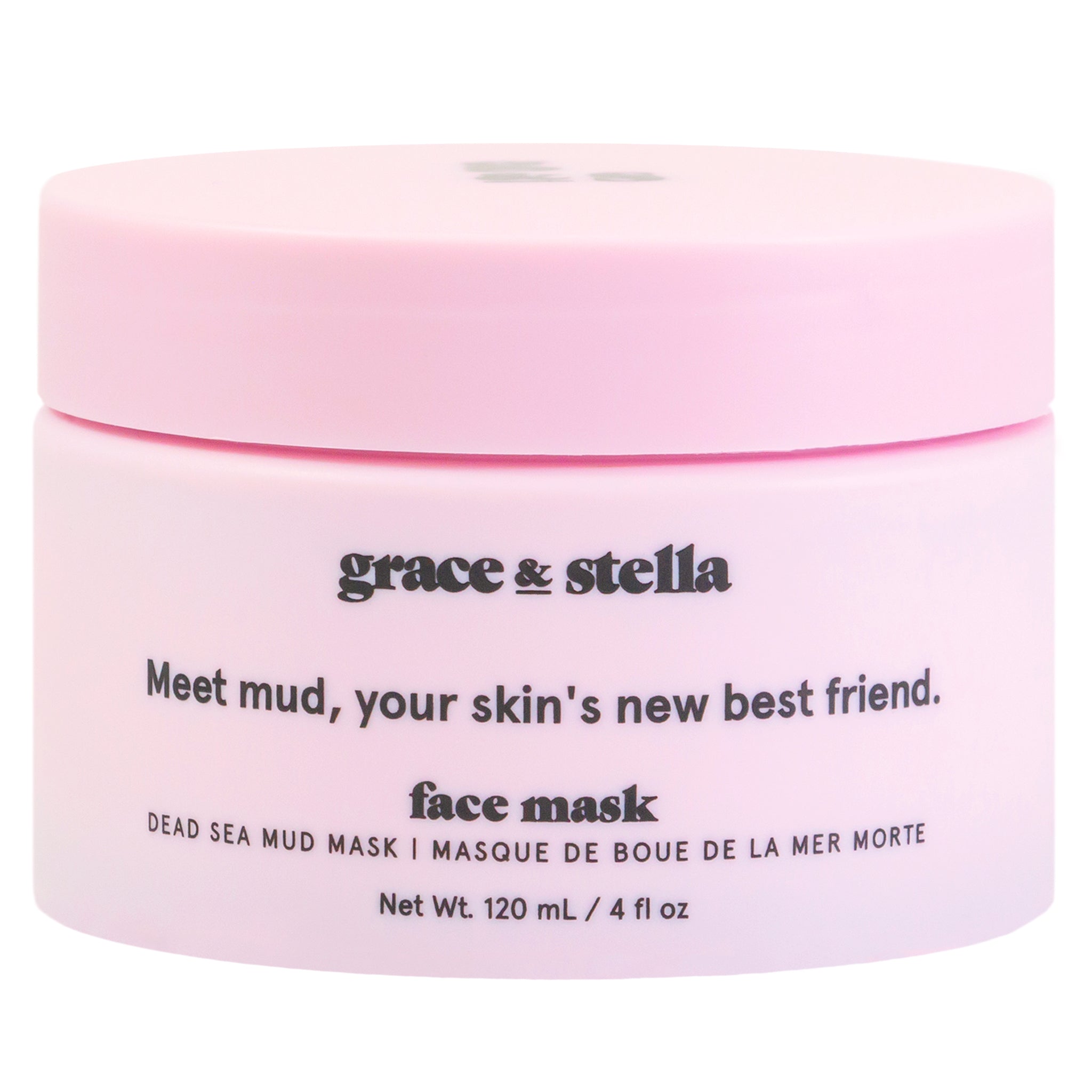 dead sea mud face mask for skin care by grace & stella