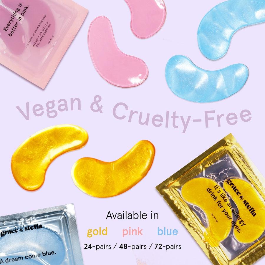 best under eye patches bundle for dark circles by grace & stella