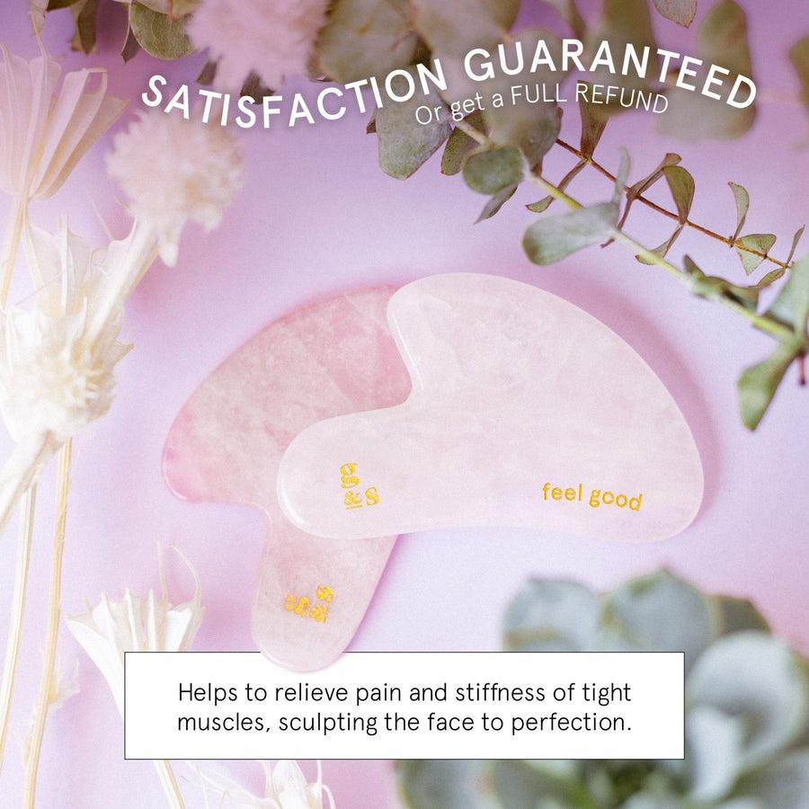 gua sha tool for face massage by grace & stella
