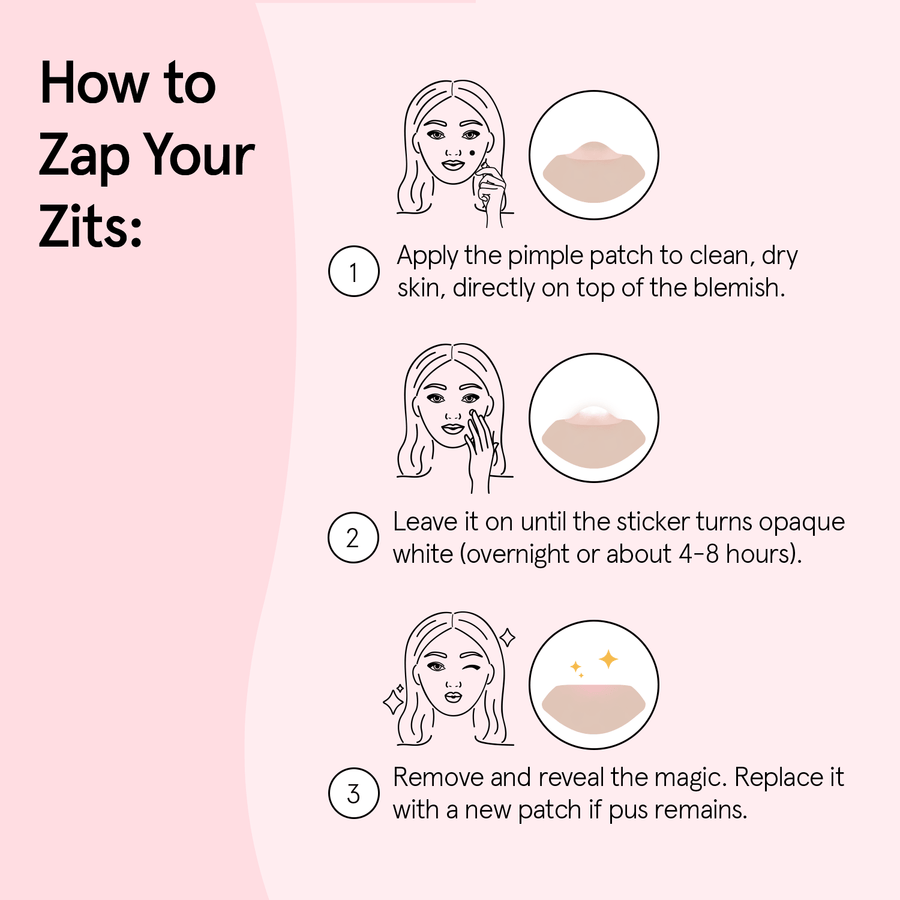 Best pimple patches with cute shapes by grace & stella