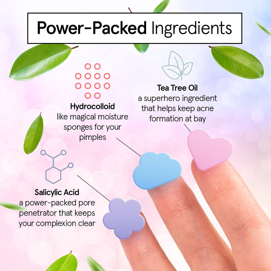 Best pimple patches with cute shapes by grace & stella