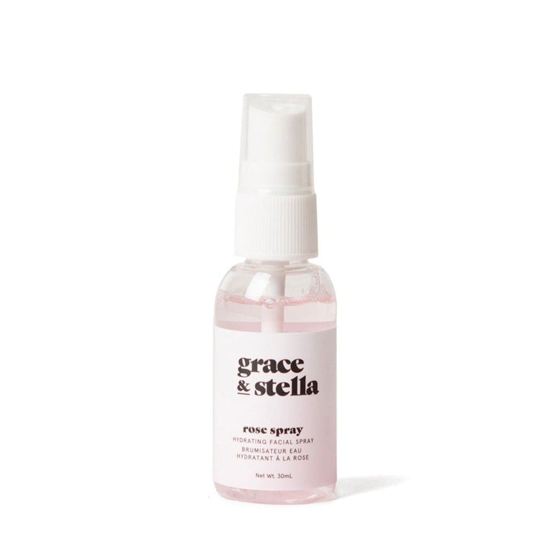 rose water face mist spray by grace & stella